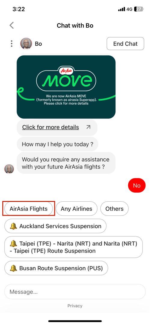 AirAsia Flights: How do I change my flight date or time?