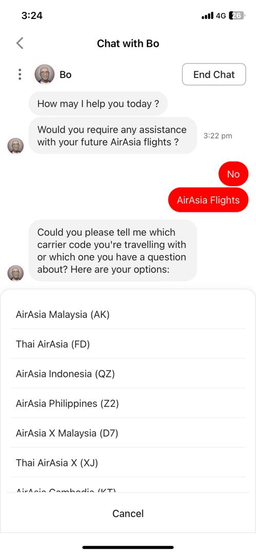 AirAsia Flights: How do I change my flight date or time?