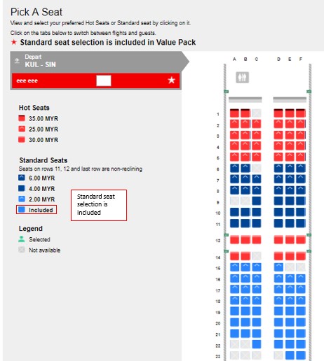 AirAsia Flights: 超值套装 - 增值服务配套