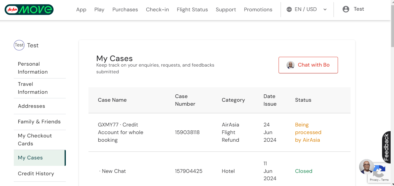 AirAsia Flights: Checking the status of your refund request