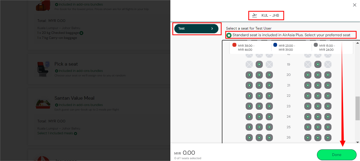 AirAsia Flights: Value Pack - Bundle of Add-Ons!