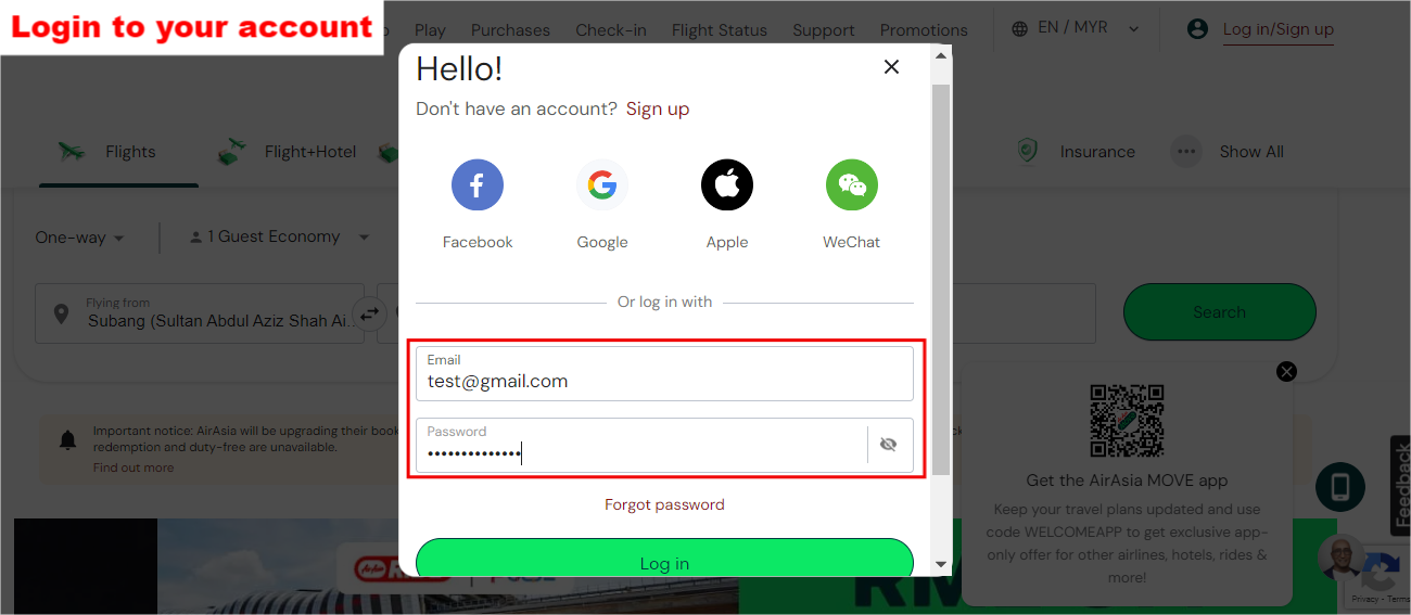AirAsia X Travel Voucher