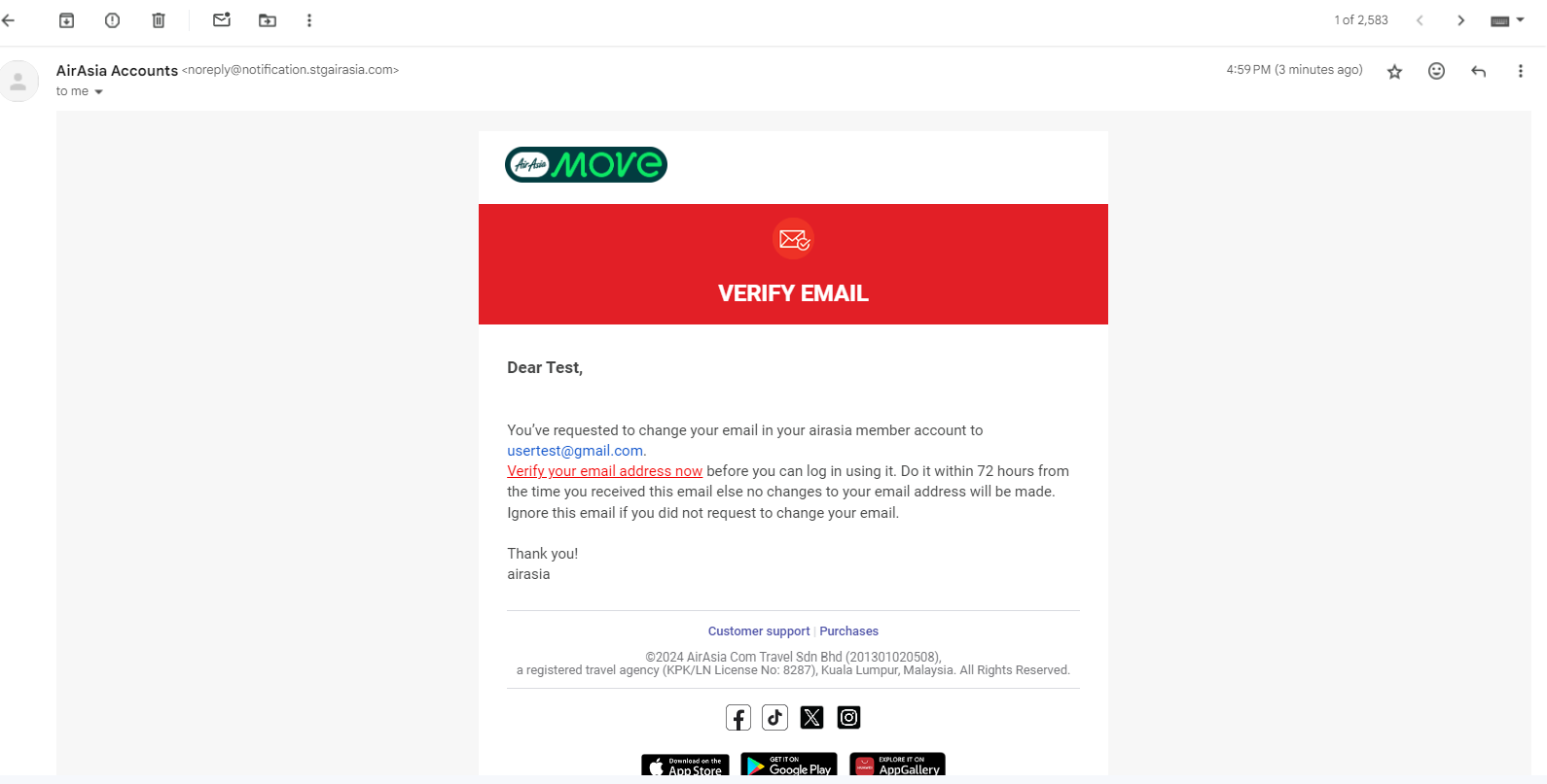 How to Log into your AirAsia Account to Update Your Personal Information