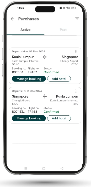 AirAsia Flights: Booking Confirmation