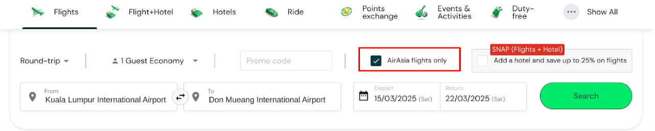 AirAsia Flights: Booking Confirmation