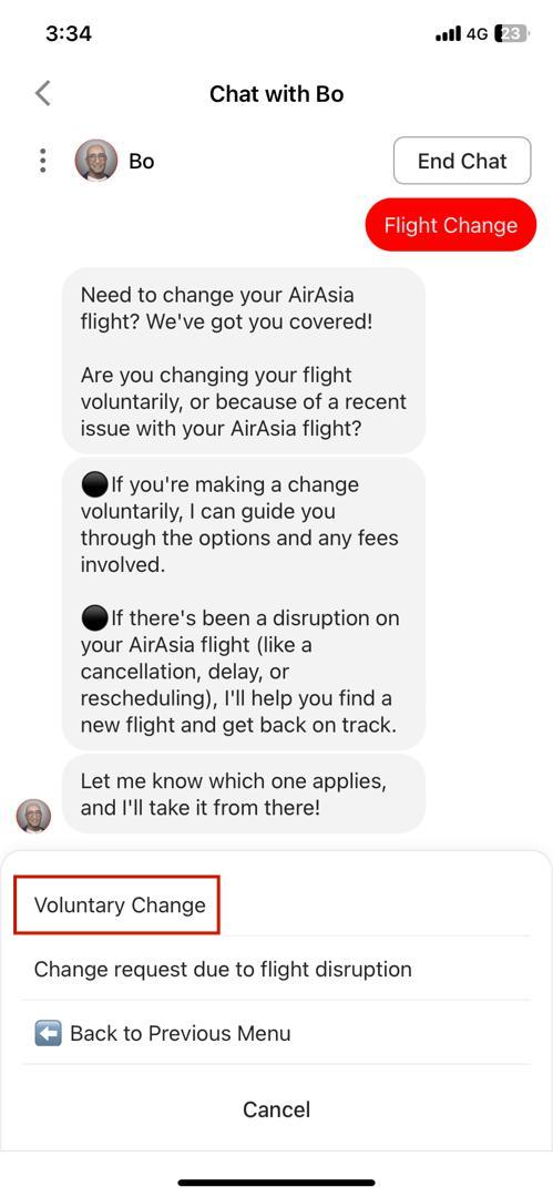 AirAsia Flights: How do I change my flight date or time?