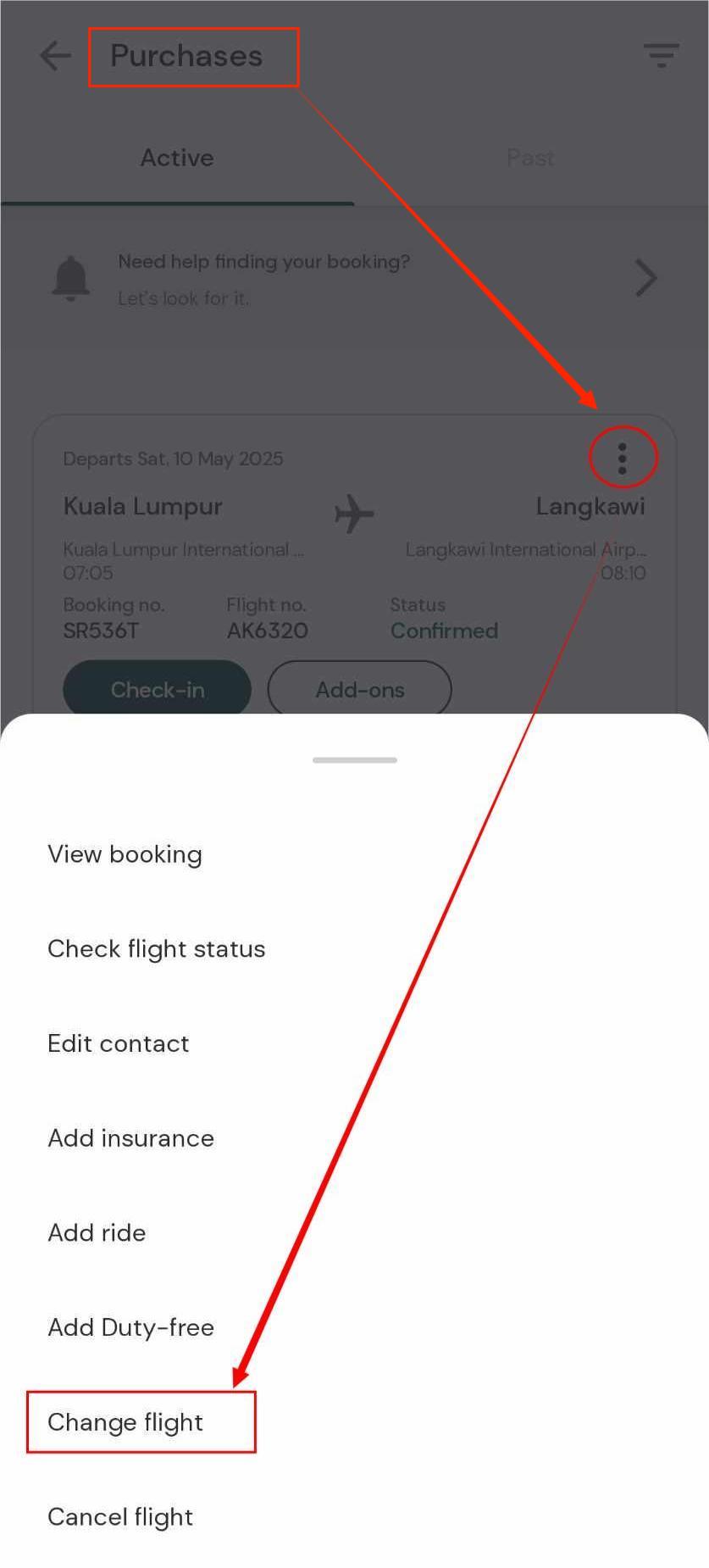 AirAsia Flights: How do I change my flight date or time?