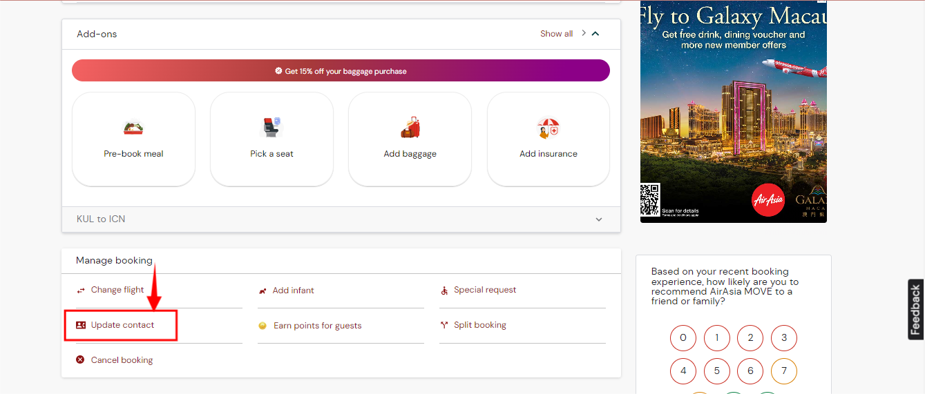 AirAsia Flights - How do I find my booking?